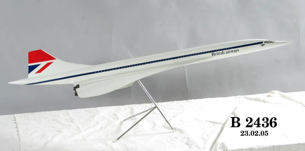 Powerhouse Collection - Model of British Airways' Concorde Powerhouse Collection - Model of British Airways' Concorde