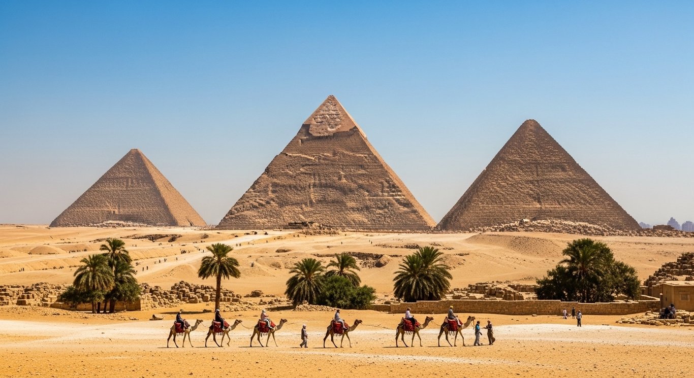 Gita di un giorno a Il Cairo in autobus da Sharm El Sheikh | Piramidi ...