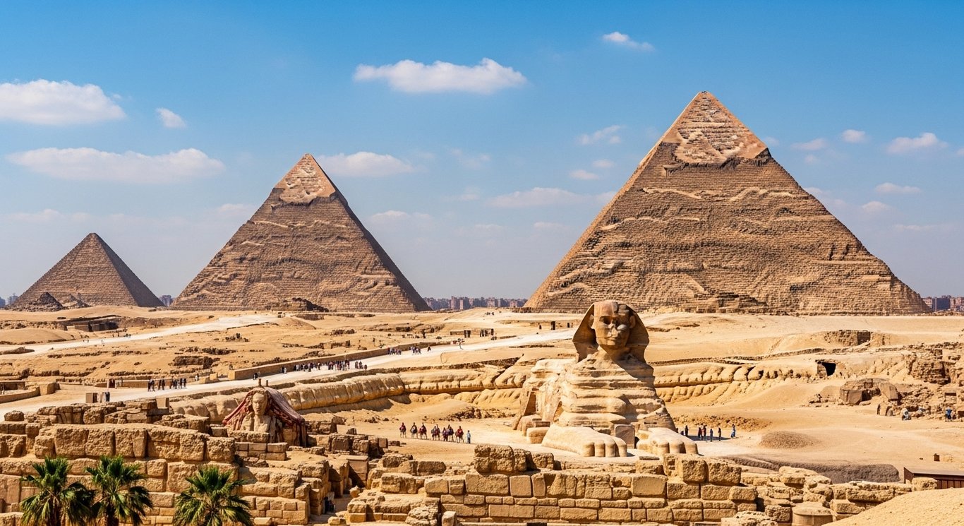 Cairo Day Trip by Flight from Sharm El Sheikh | Pyramids, Sphinx ...